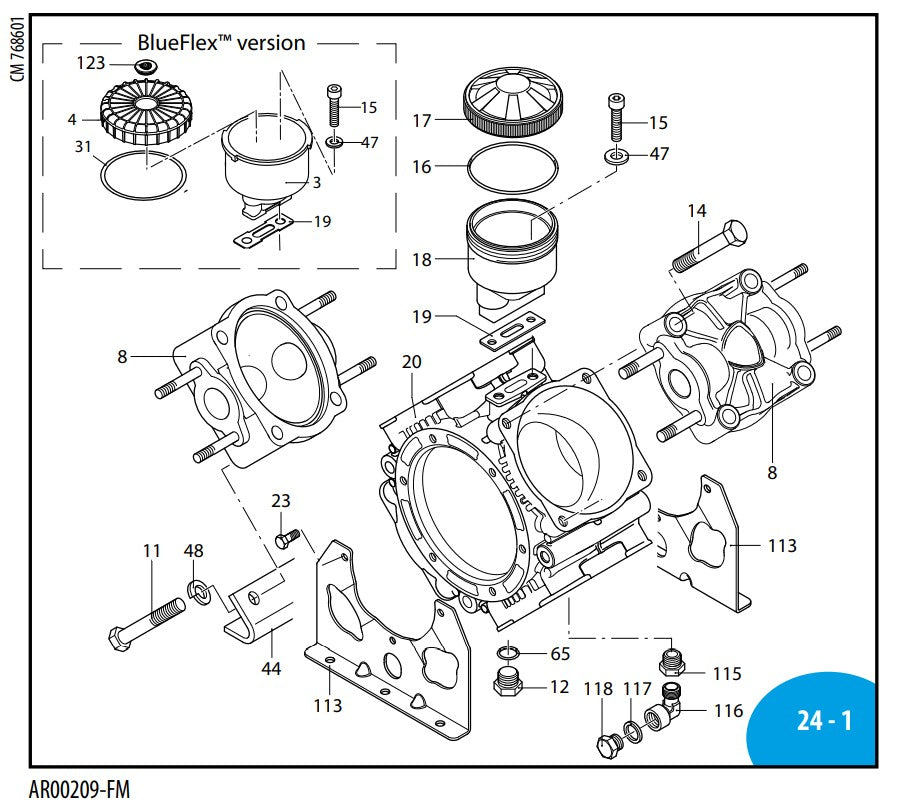 Spare Parts AR160 bp - AR185 bp – SprayTrac